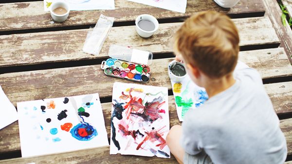 Crafts: 7 fun ideas for painting outside - Today's Parent - Today's Parent