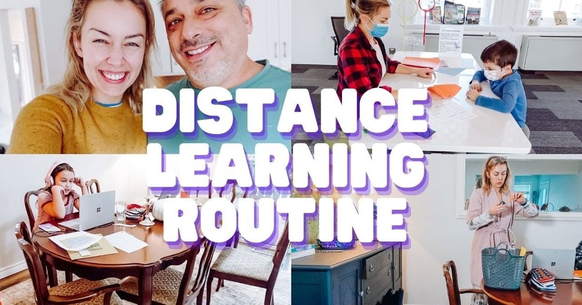 A look into my distance learning routine - Today's Parent