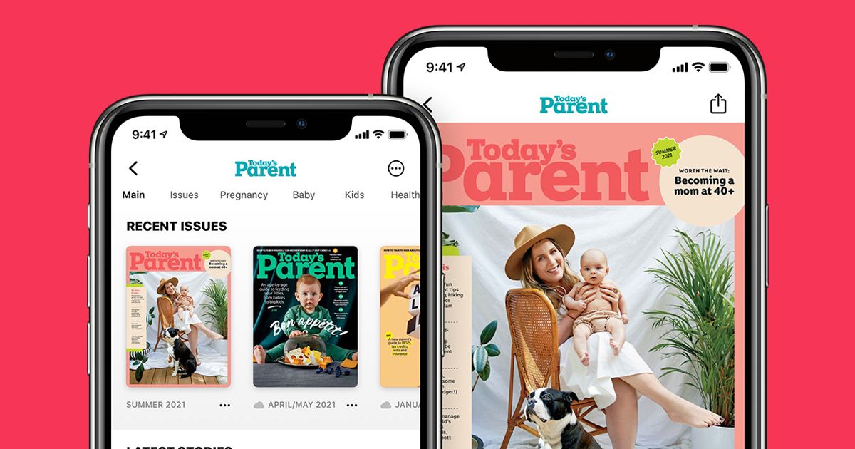 Today's Parent is now available on Apple News+ - Today's Parent