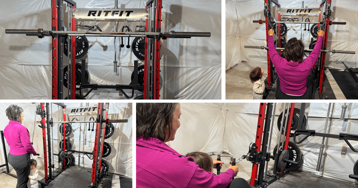The RitFit M1 PRO Smith Machine Home Gym Review: The Stability And ...