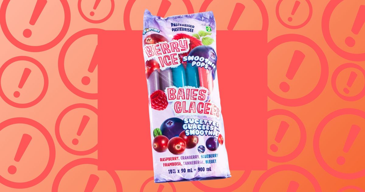 Snowtime Recalls Berry Ice Smoothie Pops Due To Undeclared Milk - Today ...