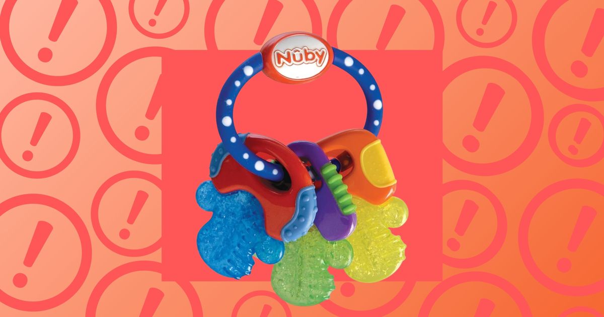 Nûby IcyBite™ Keys Teethers Recalled Due To Bacterial Contamination ...