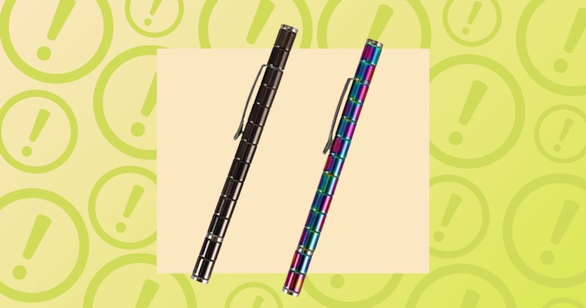 Fidget Magnetic Pen Recalled Due To Ingestion Hazard - Today's Parent