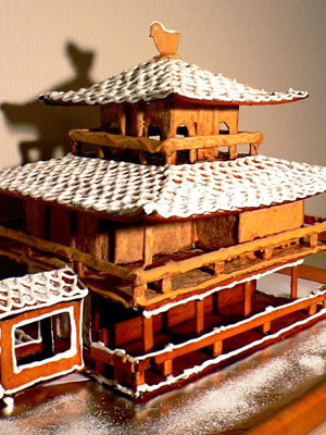 Asian Style Gingerbread House Decorating My Korean HANOK Gingerbread